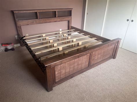 Cal King Or King Solid Wood Bed Frame 500 For Sale In Rosemead Ca