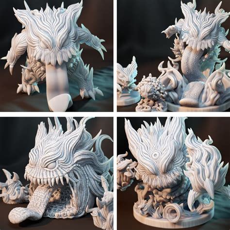 3d Printable Poison Ghost Pack By Kaijumon