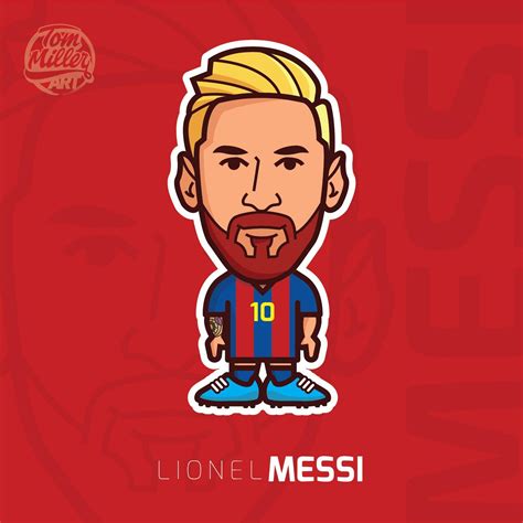 Messi Cartoon Wallpapers Wallpaper Cave