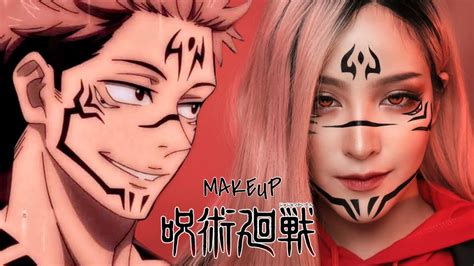 Sukuna 宿儺 Makeup Tutorial Jujutsu Kaisen Soundtiss Youtube