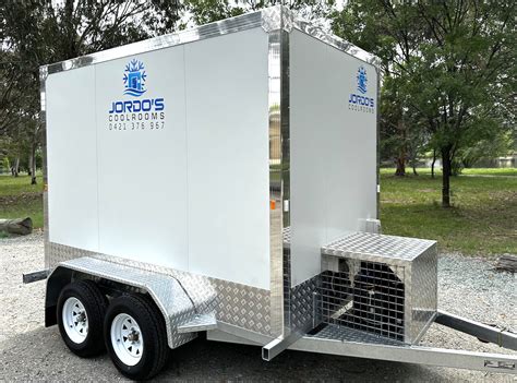 Mobile Coolroom Trailer Hire 10x6ft 134m3