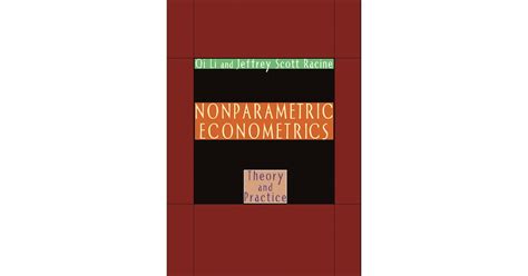 Nonparametric Econometrics Princeton University Press