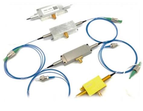 532nm 100mhz Fiber Coupled Acousto Optic Modulator Frequency Shifter