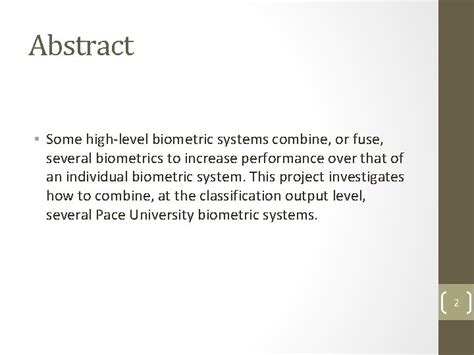 Designing A Multibiometric System To Fuse Classification Output
