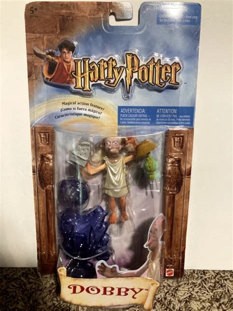 Harry Potter Mattel Dobby Poseable Figure With Magical Action Feature New Sealed £18 48