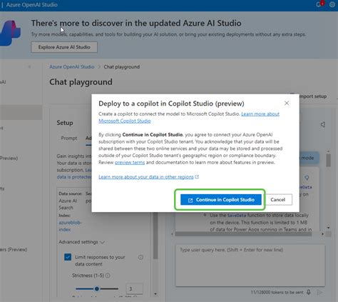 Connect Your Data To Azure Openai For Generative Answers In Copilot