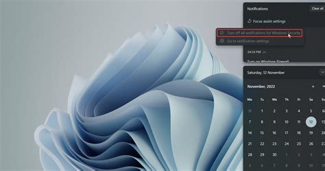 Remove Notification Center Without Removing The Calendar In Windows 11