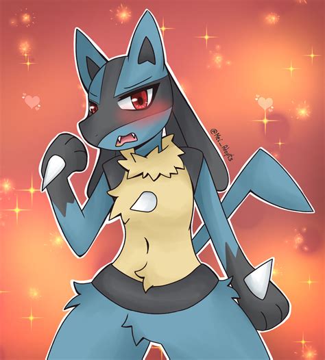 Lucario Fanart By Meiadoptss On Deviantart