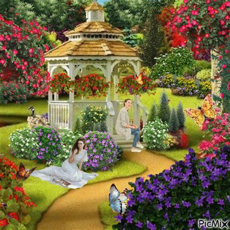 Flower Garden Animated 