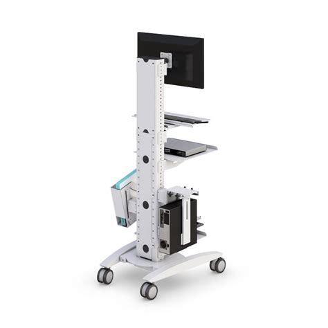 Rolling Computer Cart For Healthcare Professionals By Afc Afc Industries