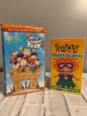 Rugrats Chuckie The Brave Vhs 1994 Untested 97368335738 Ebay