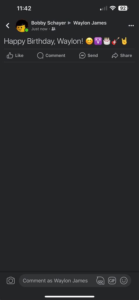 Bobby Schayer Wished Me Happy Bday On Facebook What A Nice Feller R