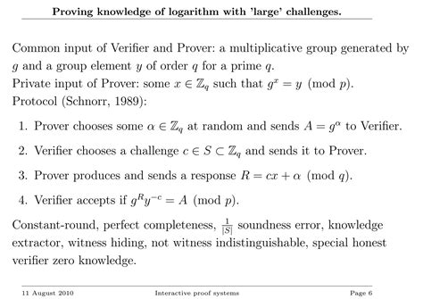 Interactive Proof Systems Ppt
