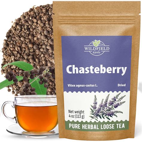 4 Oz Chaste Tree Berry Сhasteberry Tea Chaste Tree Berry Tea Herb Vitex Agnus