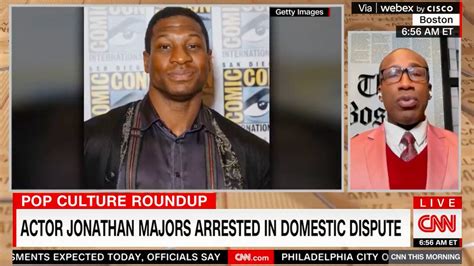 Cnn Contributor Compares Jonathan Majors Arrest To Johnny Depp Trial