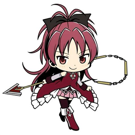 Kyoko Chibi In 2025 Modoka Magica Chibi Mahō Shōjo Madoka Magica