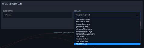 How To Setup A Subdomain For Your Server Knowledgebase Novonode