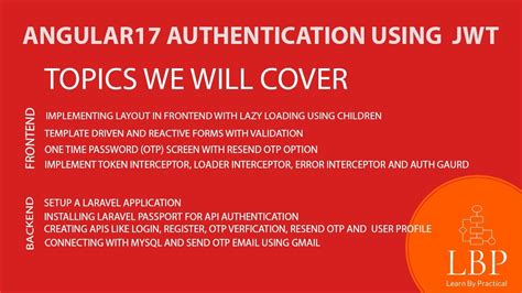 Angular 17 Authentication With Laravel Passport Jwt And Local Storage Project Demo Youtube