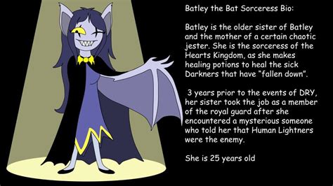 Batley The Bat Sorceress Biography By Greninjalover01 On Deviantart