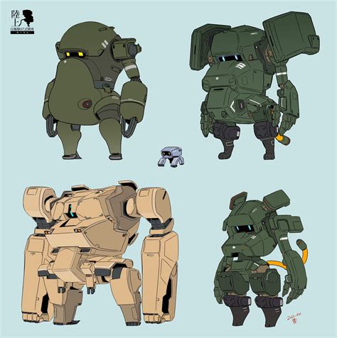 pin by frog on a log on robot concepts dieselpunk mech robot concept