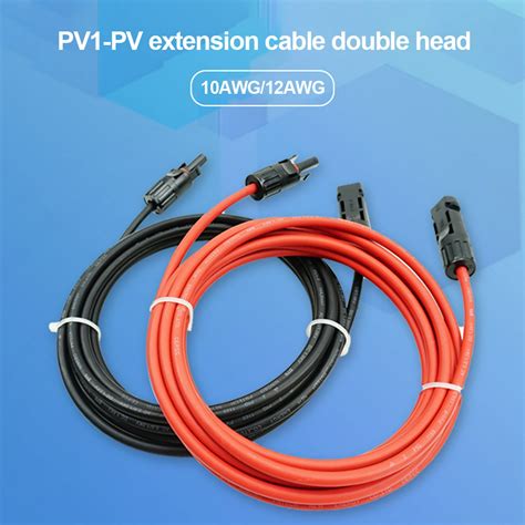 Cable De Extensión Del Panel Solar Cable Fotovoltaico Cable De Cobre 12