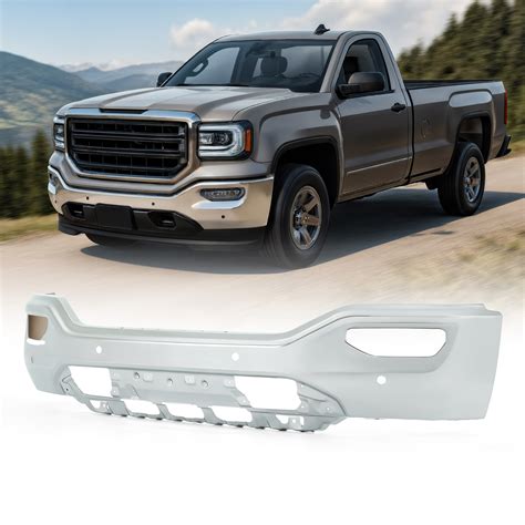 Chrome Front Bumper Cover Face Bar For Gmc Sierra 1500 2016 19 One