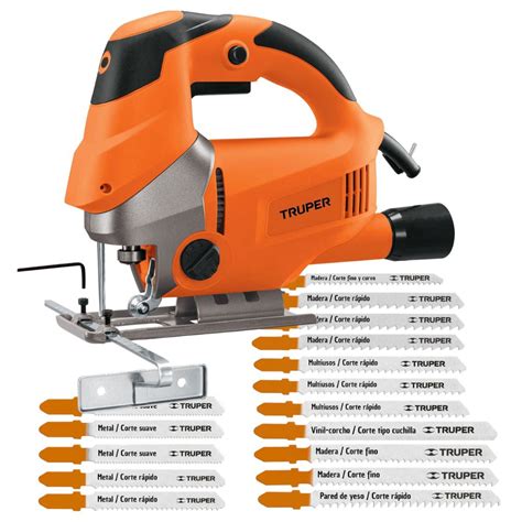 Combo Sierra Caladora Profesional 750w 16 Sierras Caladoras Seguetas
