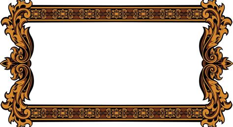 Batik Frame Vector Art Icons And Graphics For Free Download