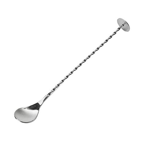 Twisted Mixing Spoon 28cm By Bar Drinkstuff 11 Inch Mixing Spoon Long Cocktail Spoon Bar