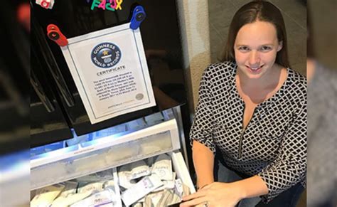 American Woman Alyse Ogletree Broke Her Own Guinness World Record For The Largest Donation Of