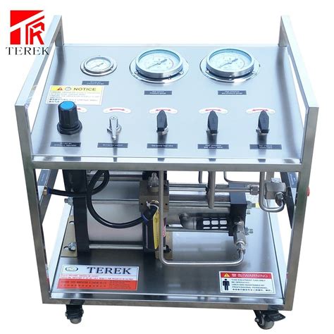 Nitrogen Pneumatic Gas Booster System For Nitrogen Injection Gas Pump