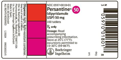 Persantine Fda Prescribing Information Side Effects And Uses