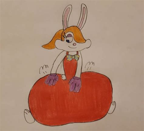 Jessica Rabbits Inflated Pants Bunny Form By Solosergiohd1 On Deviantart
