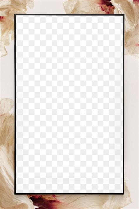 Dried Leaf Frame With Design Space