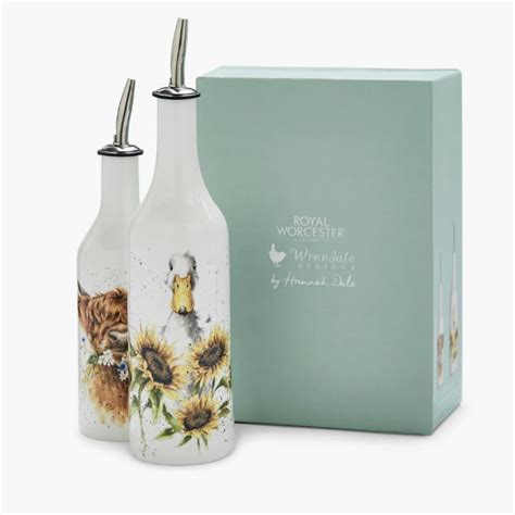 Wrendale Oil And Vinegar Set By Royal Worcester