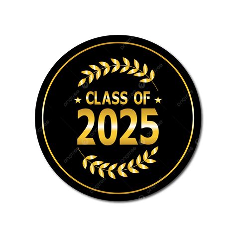 Black And Gold Class Of 2025
