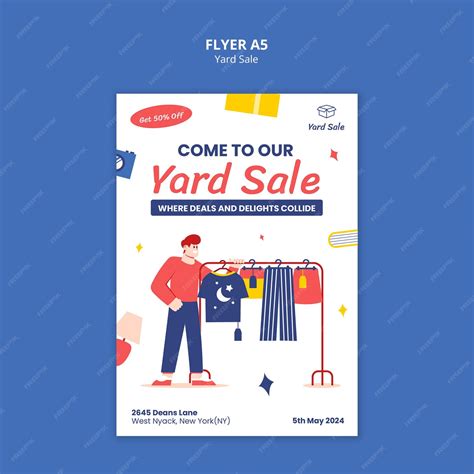 Free Psd Yard Sale Poster Template