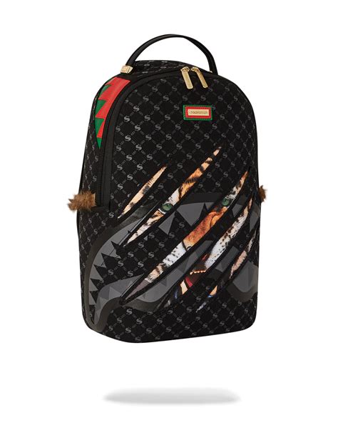 Backpack Sprayground Tiger Scratched Dlxsv Backpack