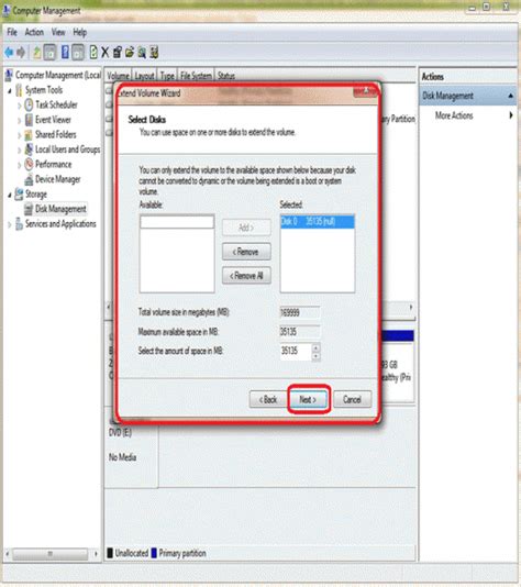 Creating Partitions With Disk Management In Windows 7