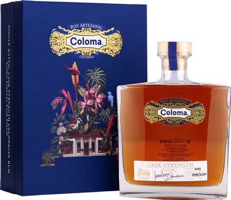 Coloma Cask Strength 2010 Tmavý Rum Svet Nápojov