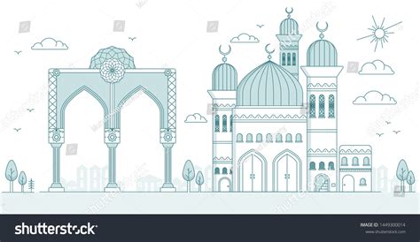 Masjed Over 38 Royalty Free Licensable Stock Vectors And Vector Art Shutterstock