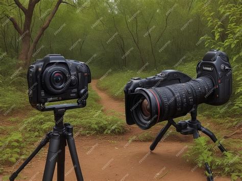 Premium Ai Image Dslr On Jangal Beautiful Background