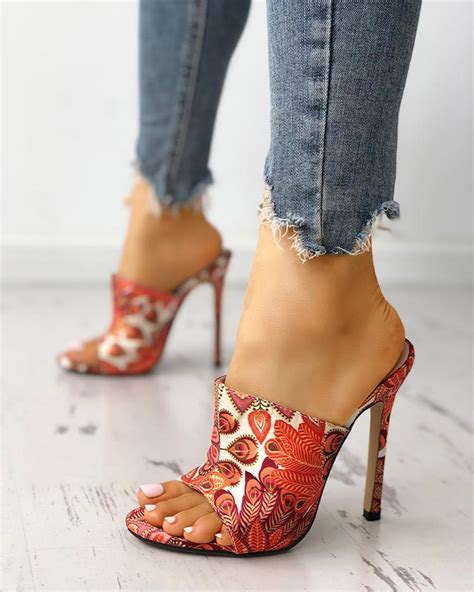 Women Shoes High Pumps High Thin Heels Sexy Peep T Grandado