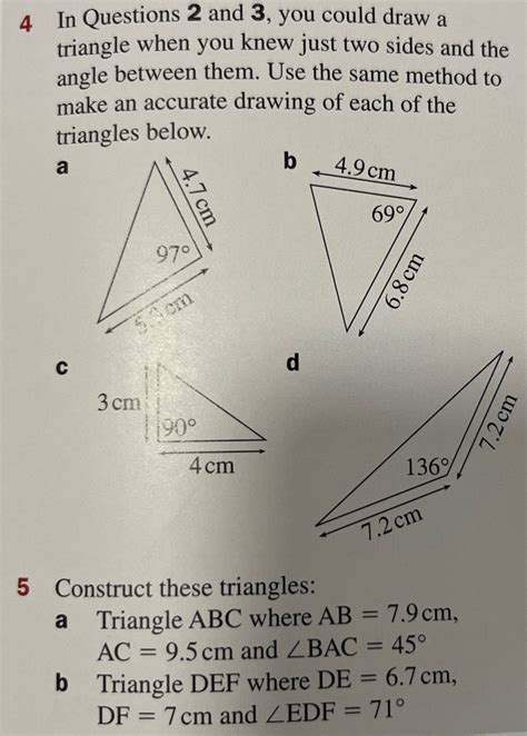 Year 7 Constructions Maths With David