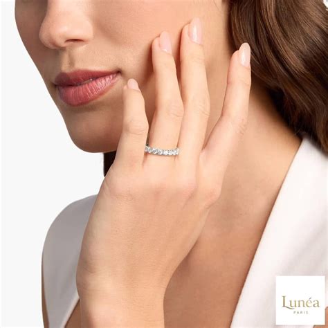 5 Ct Round Lab Diamond Eternity Ring Lab Grown 14k Gold And Platinum