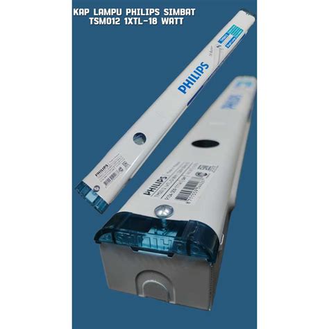 Jual Kap Lampu Philips Simbat 1xtl D 18watt Tms012 1x18 Watt Shopee Indonesia