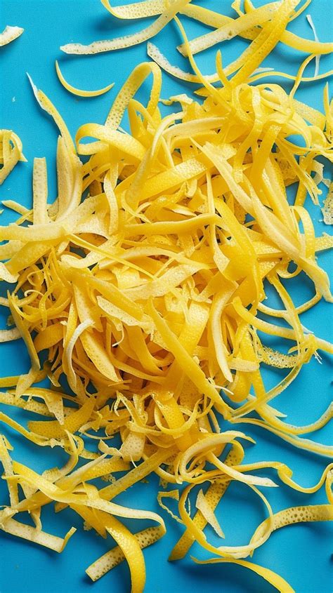 Lemon Zest Pile Lemon Photography Food Styling Food Product