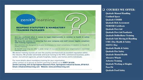 Zenith Learning On Linkedin Call 02871 361696 For More Information On