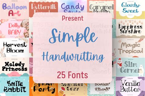 Cute Handwriting Fonts