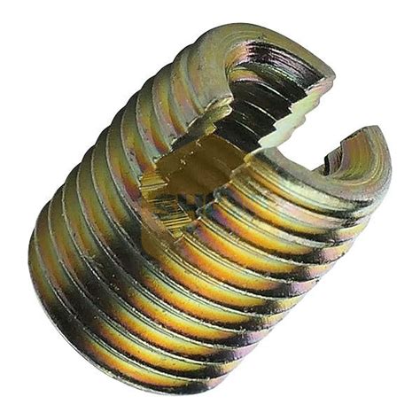 Slotted Self Tapping Threaded Inserts Shop4fasteners Shop4fasteners